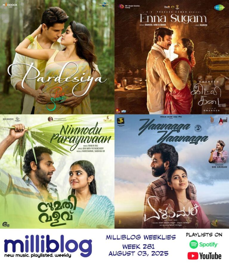 Milliblog Weeklies, Week 281 – August 03, 2025 – Milliblog!